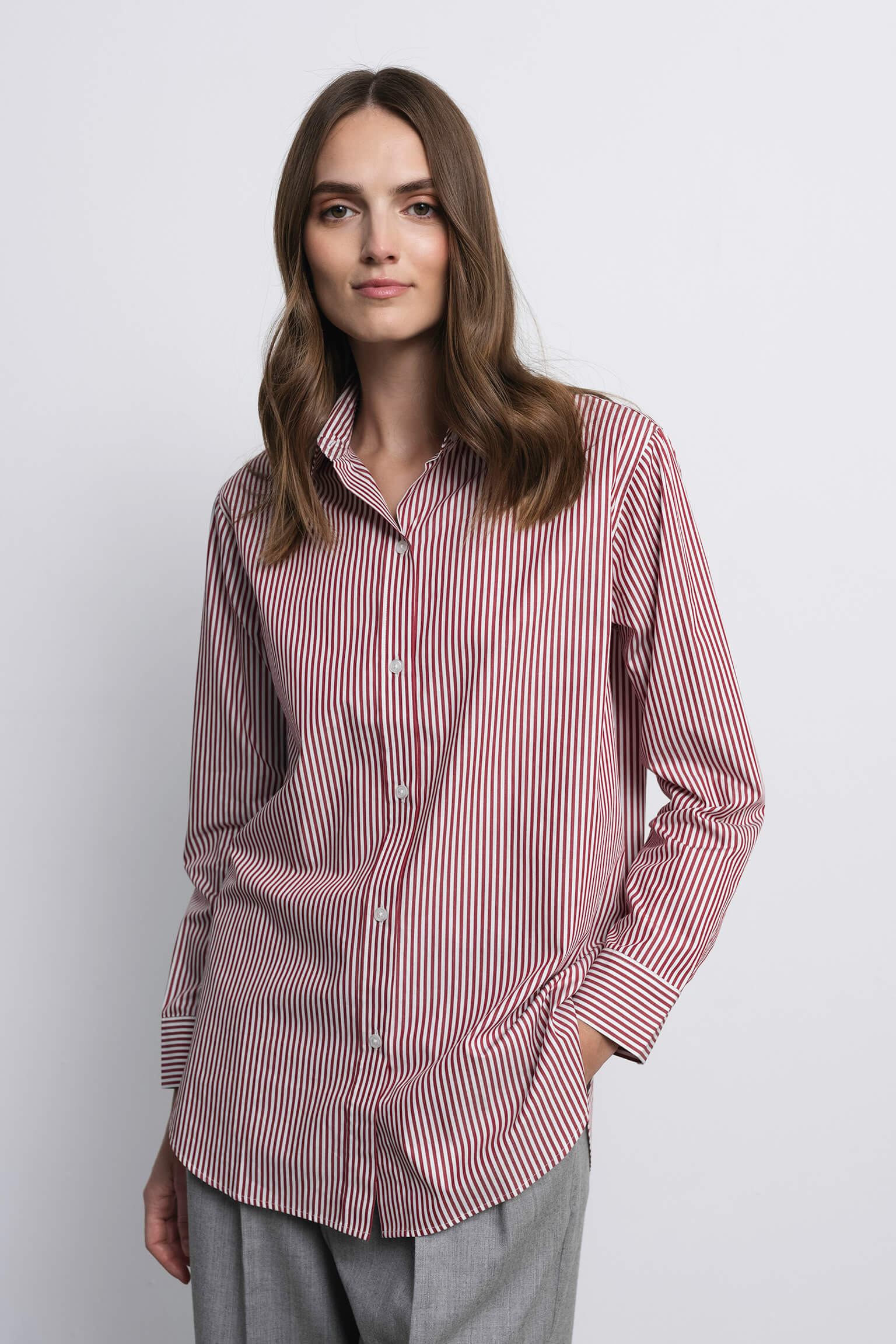 'Nora' stripes shirt